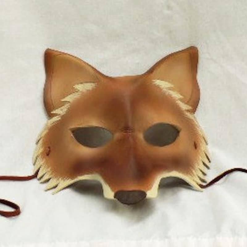 Red Fox Mask - Etsy