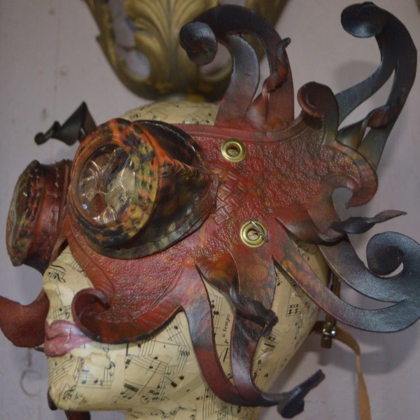 Octopus Mask - Etsy