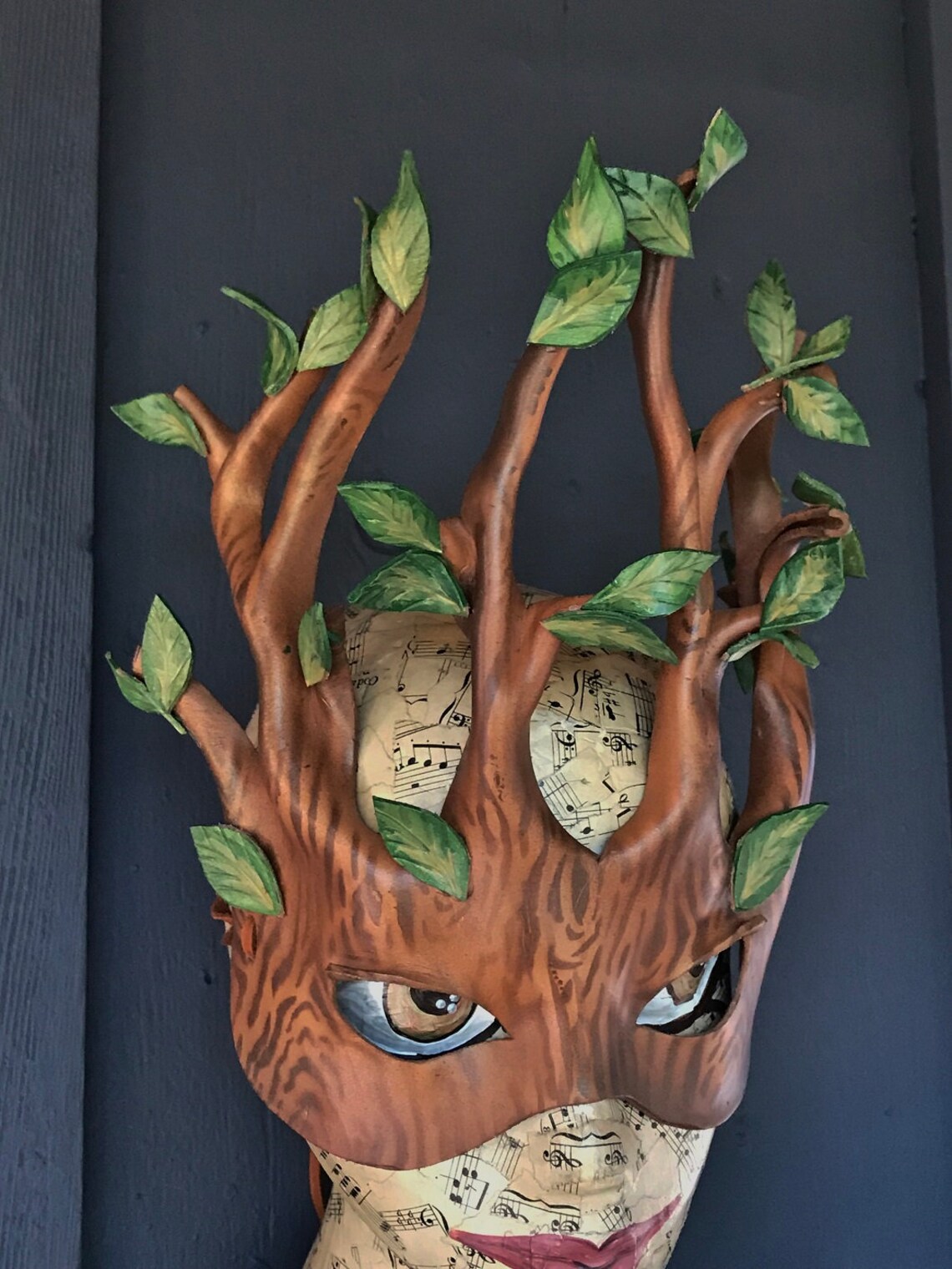 TREE MASK Spring Dryad Hama Driad Mother Nature | Etsy