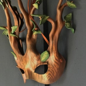 TREE MASK, Spring Dryad, Hama Driad, Mother Nature Mask,cosplay Dr Who ...