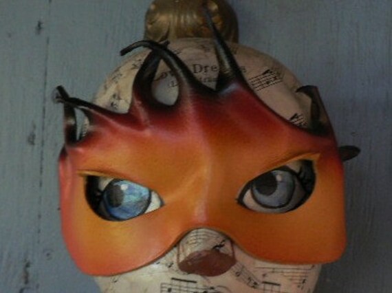 Fiery Costume Masks Day Of The Dead Mask For Halloween & Cosplay: