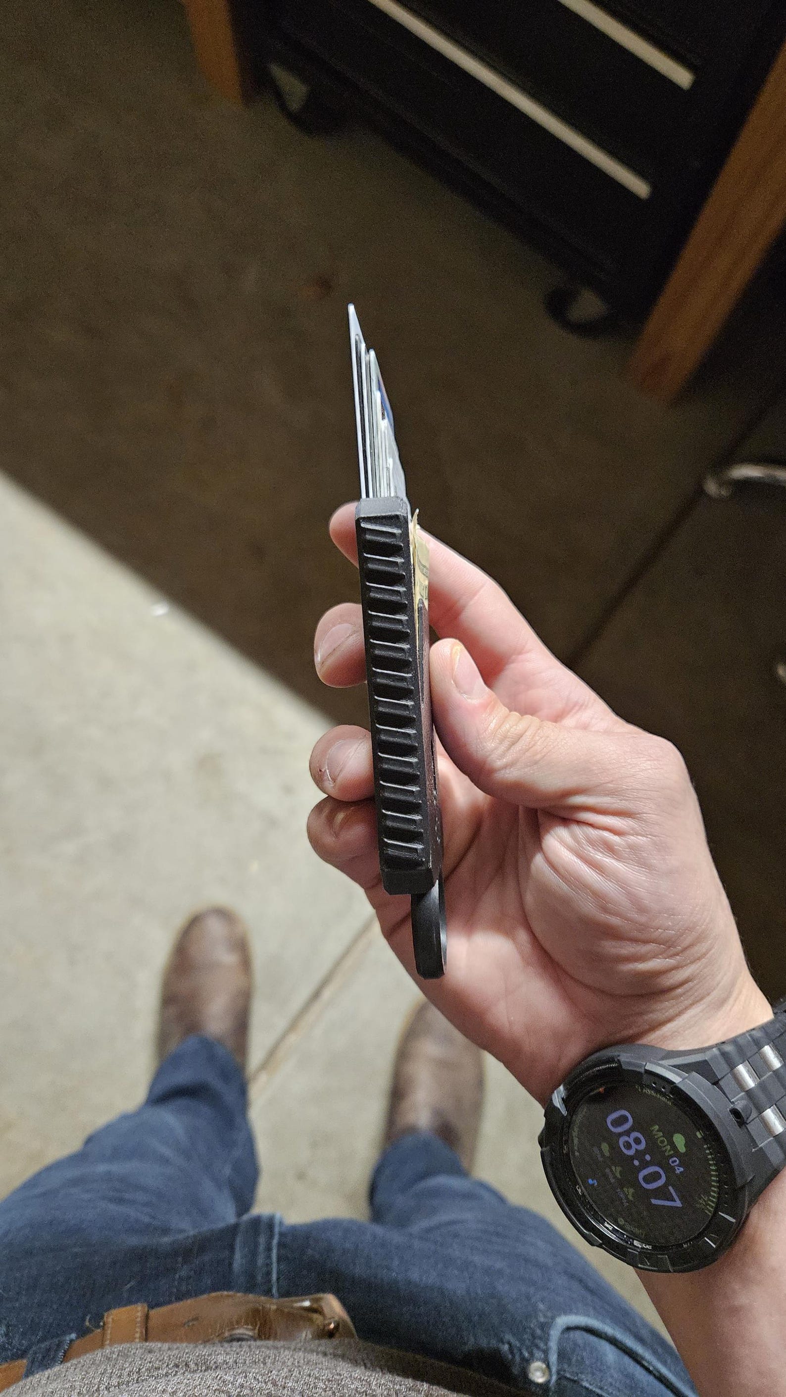 Fidget Wallet, Tactical, Minimalistic, 3D Printed - Etsy