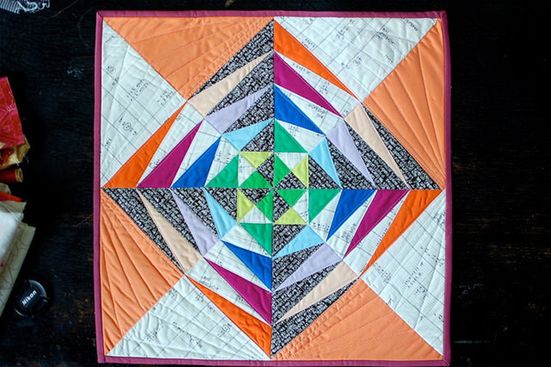 Spun - a Paper Piecing Pattern PDF PATTERN DOWNLOAD - Etsy