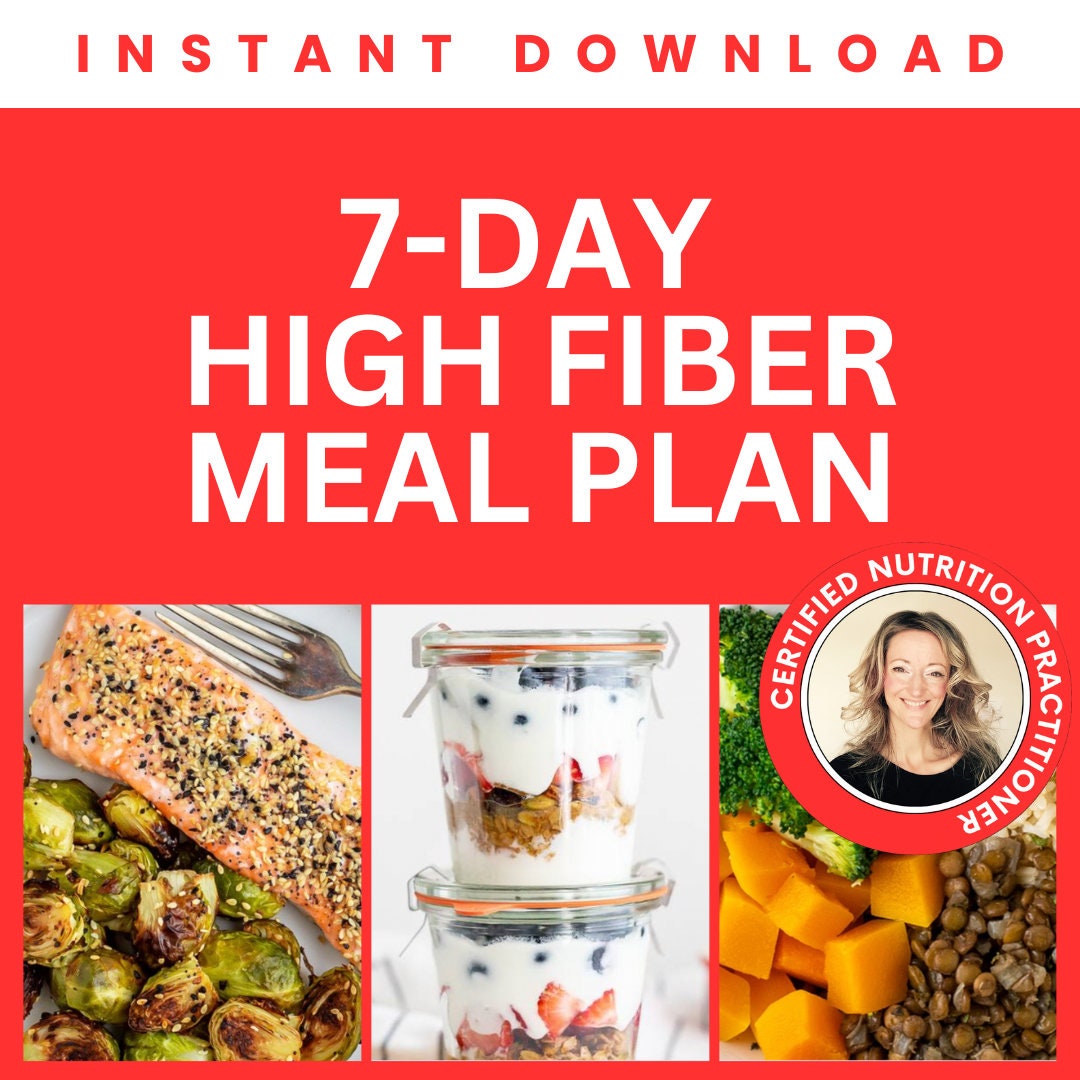 High Fiber Meals 7 Day High Fiber Meal Plan Boost Your Nutrition With