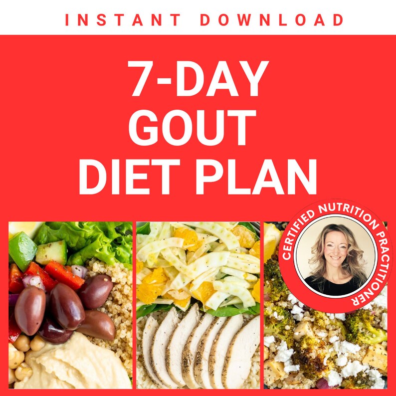 Gout Diet Plan: 7-day Gout Meal Plan With Low Purine Foods & Grocery ...