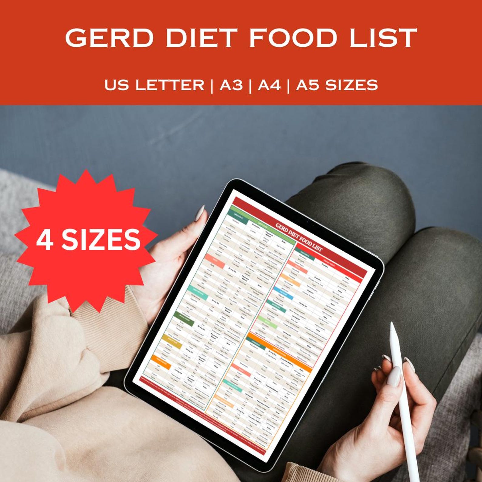 GERD Diet Food List | Acid Reflux Foods Guide & Low Acid Foods With ...