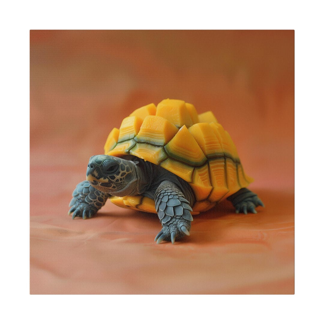 Mango Turtle Canvas - Etsy