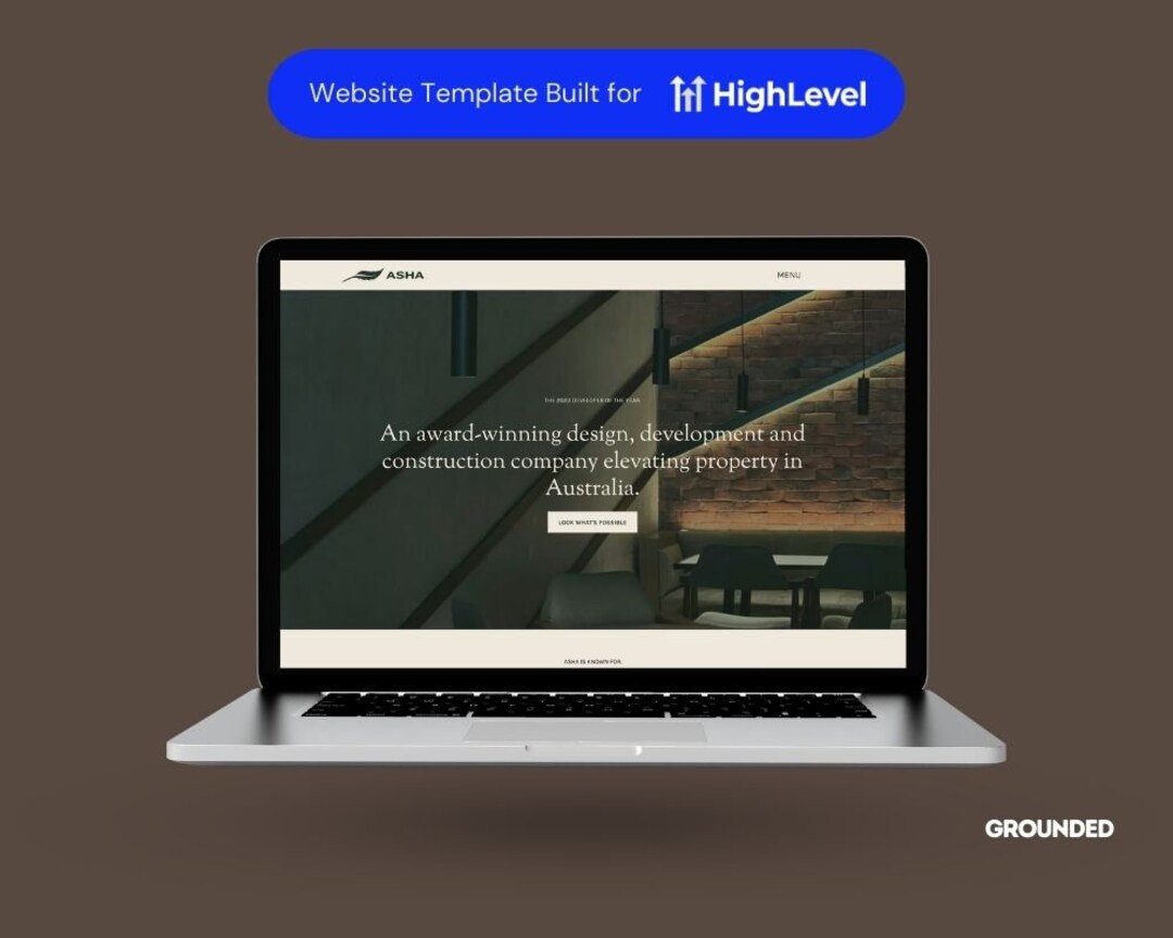 Gohighlevel Website Template | Crisp, Modern, Professional, Neutral ...