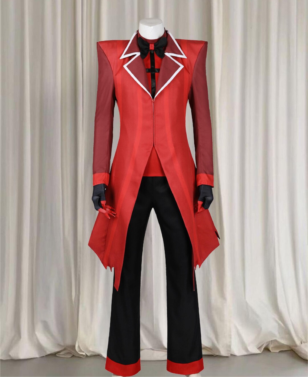 Alastor, Hazbin Hotel High-end Cosplay Custome for Halloween, Comiccon ...