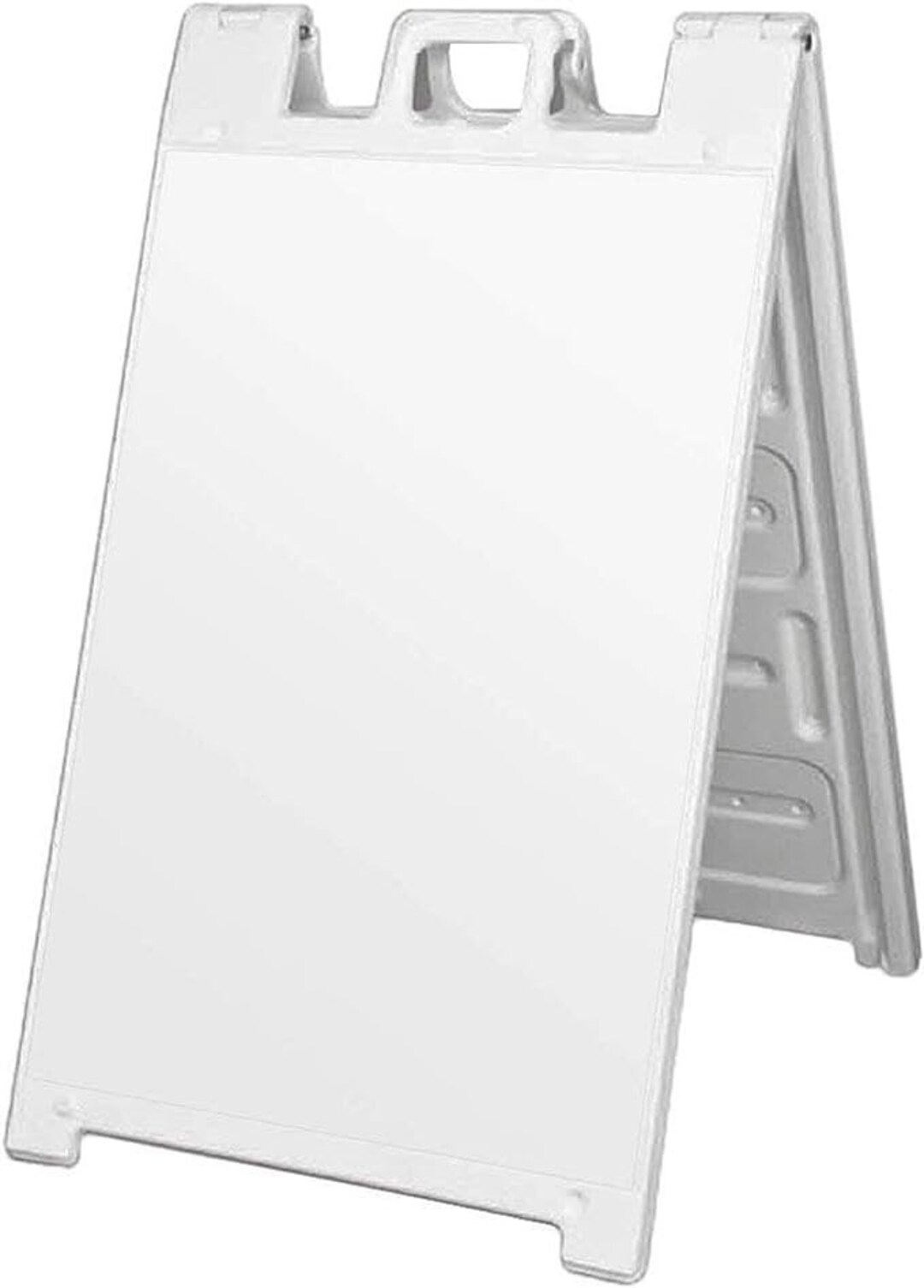 White Plasticade Signicade Standard 24x36 Only Frame, A Frame Sidewalk ...