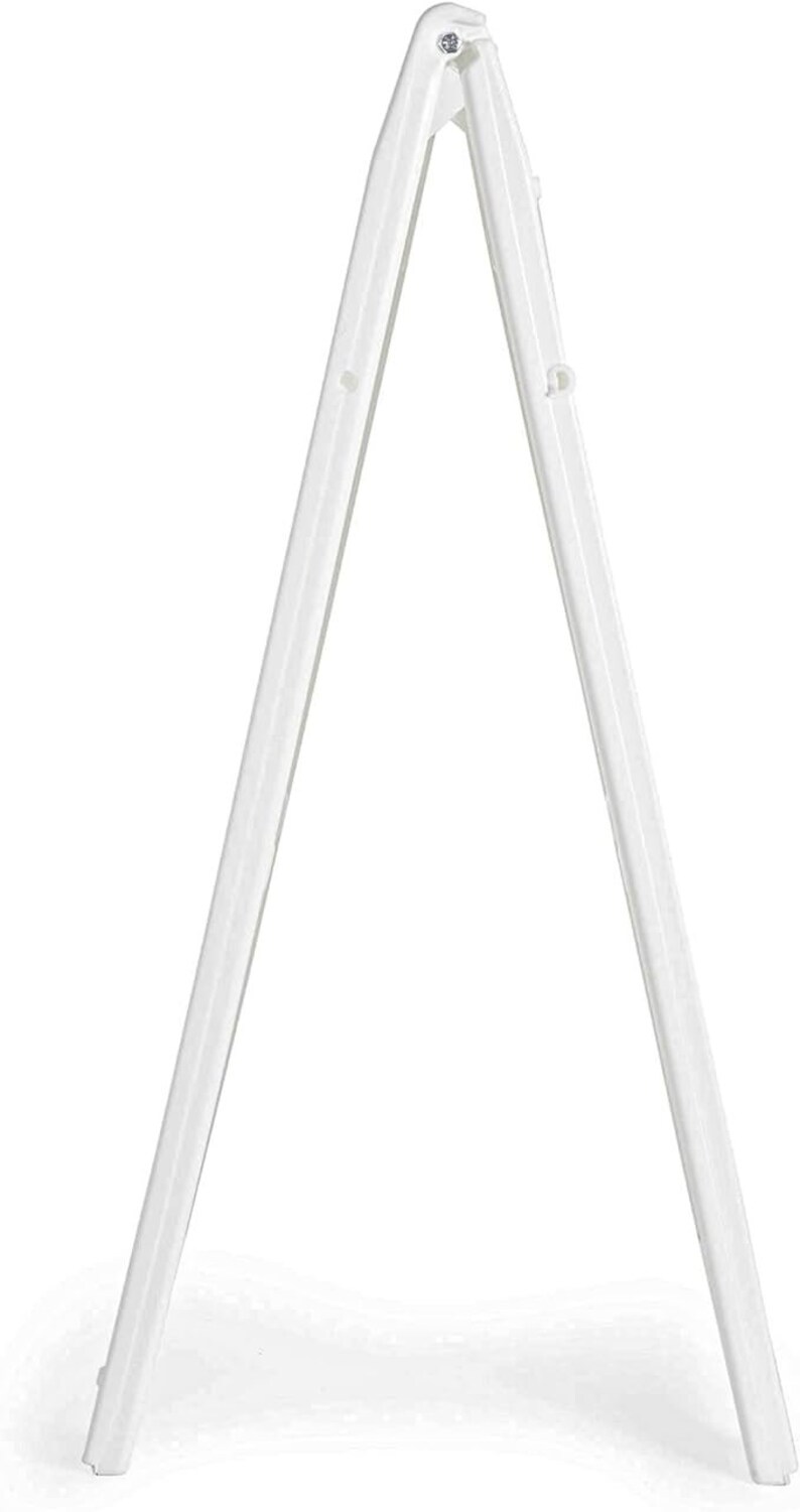 White Plasticade Signicade Standard 24x36 Only Frame, A Frame Sidewalk ...