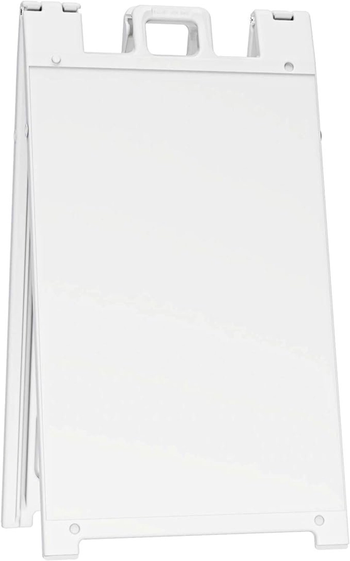 White Plasticade Signicade Standard 24x36 Only Frame, A Frame Sidewalk ...