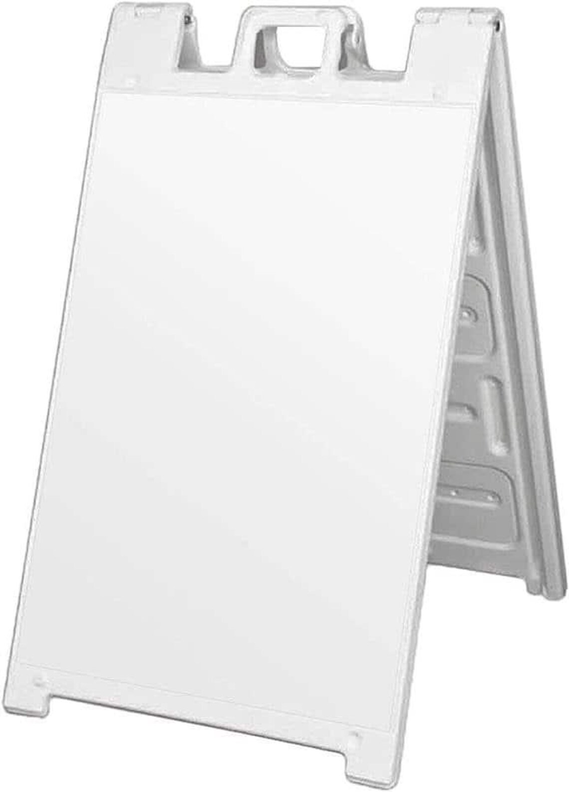 White Plasticade Signicade Standard 24x36 Only Frame, A Frame Sidewalk ...