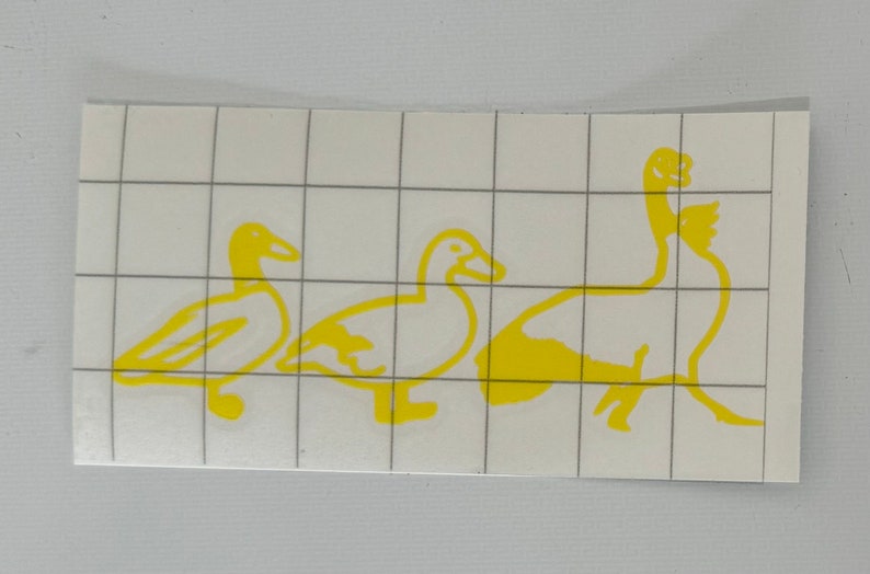 Duck Duck Goose Vinyl Car Decal/bumper Sticker for Car, Truck, Van or ...