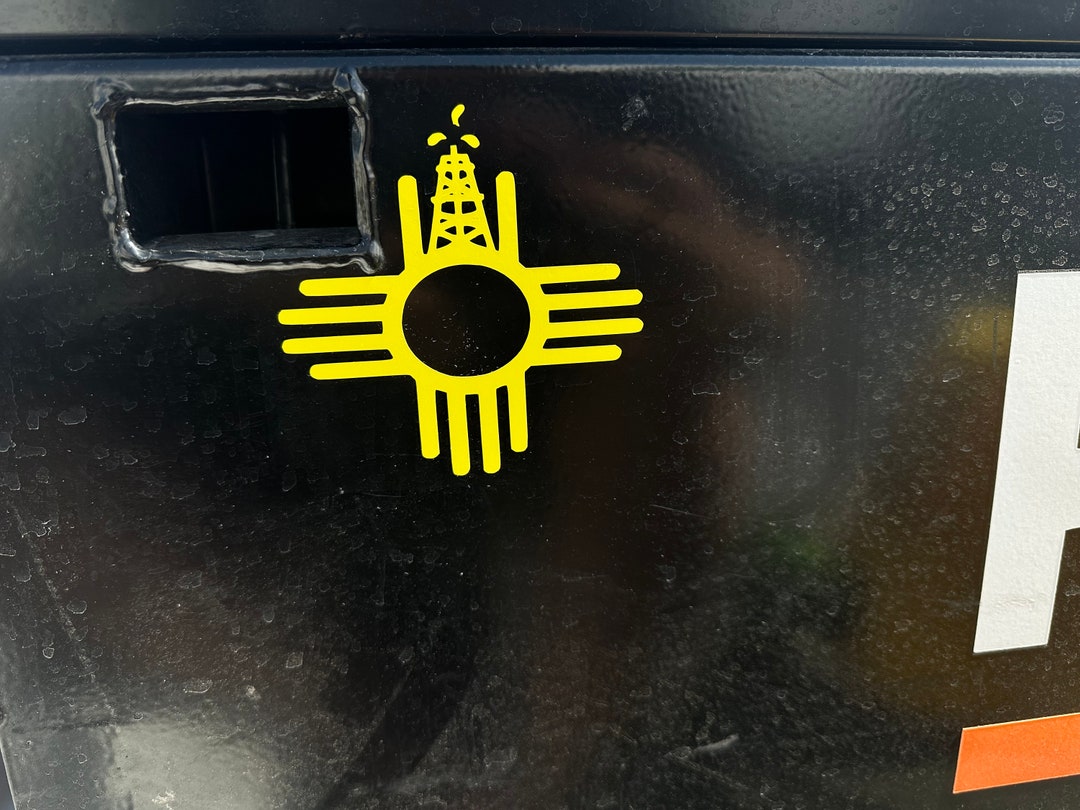 New Mexico Oil Rig Decal - Etsy
