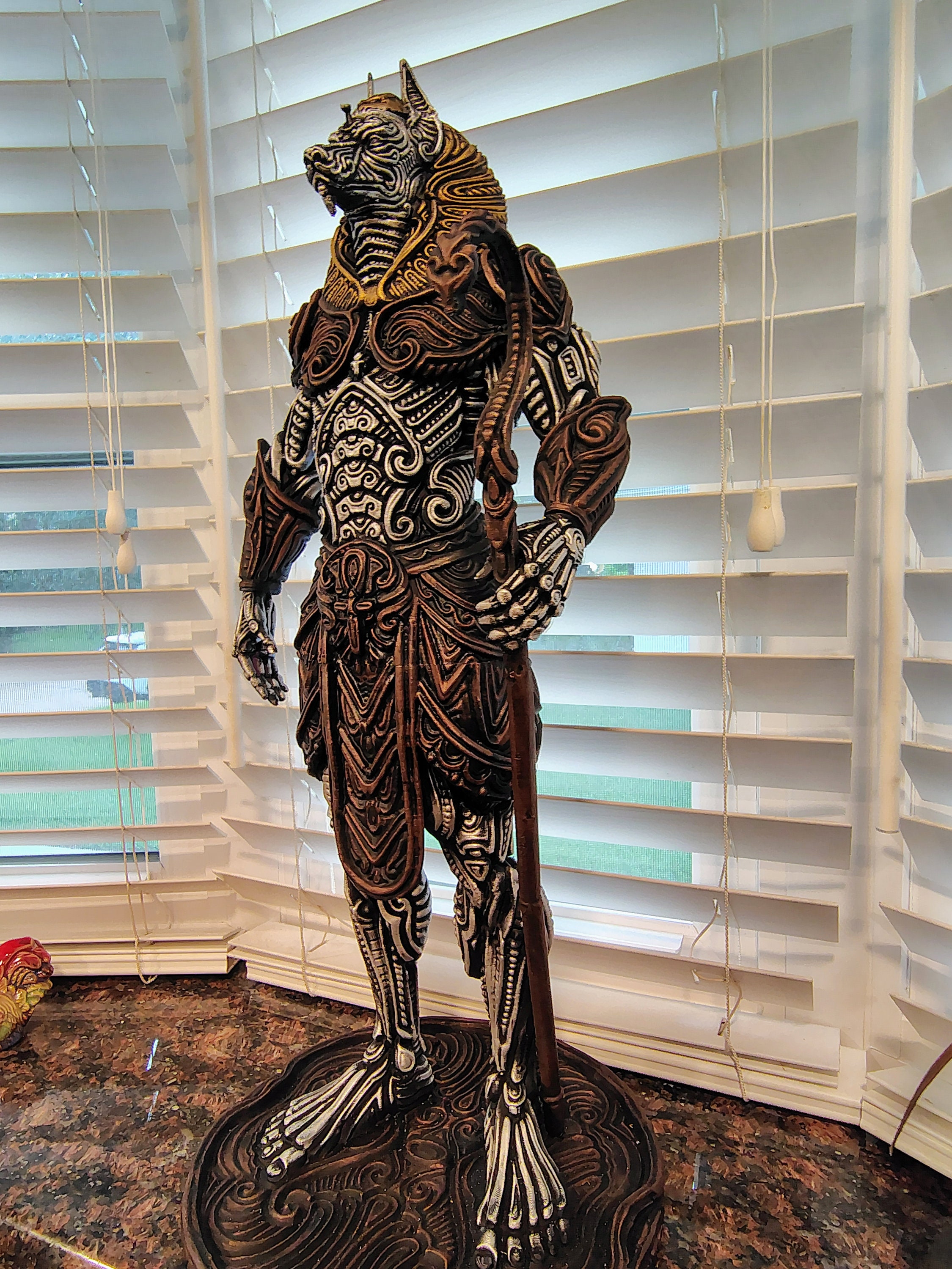 Giant Egyptian God Statue of Anubis - Etsy