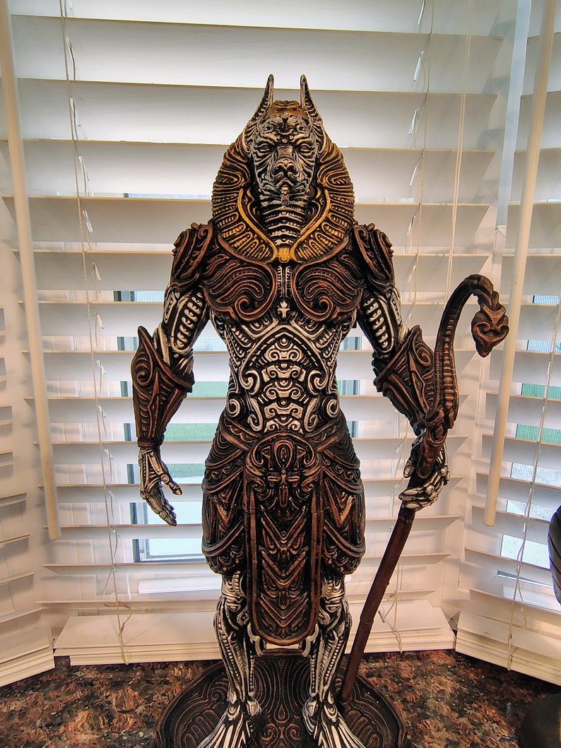 Giant Egyptian God Statue of Anubis - Etsy