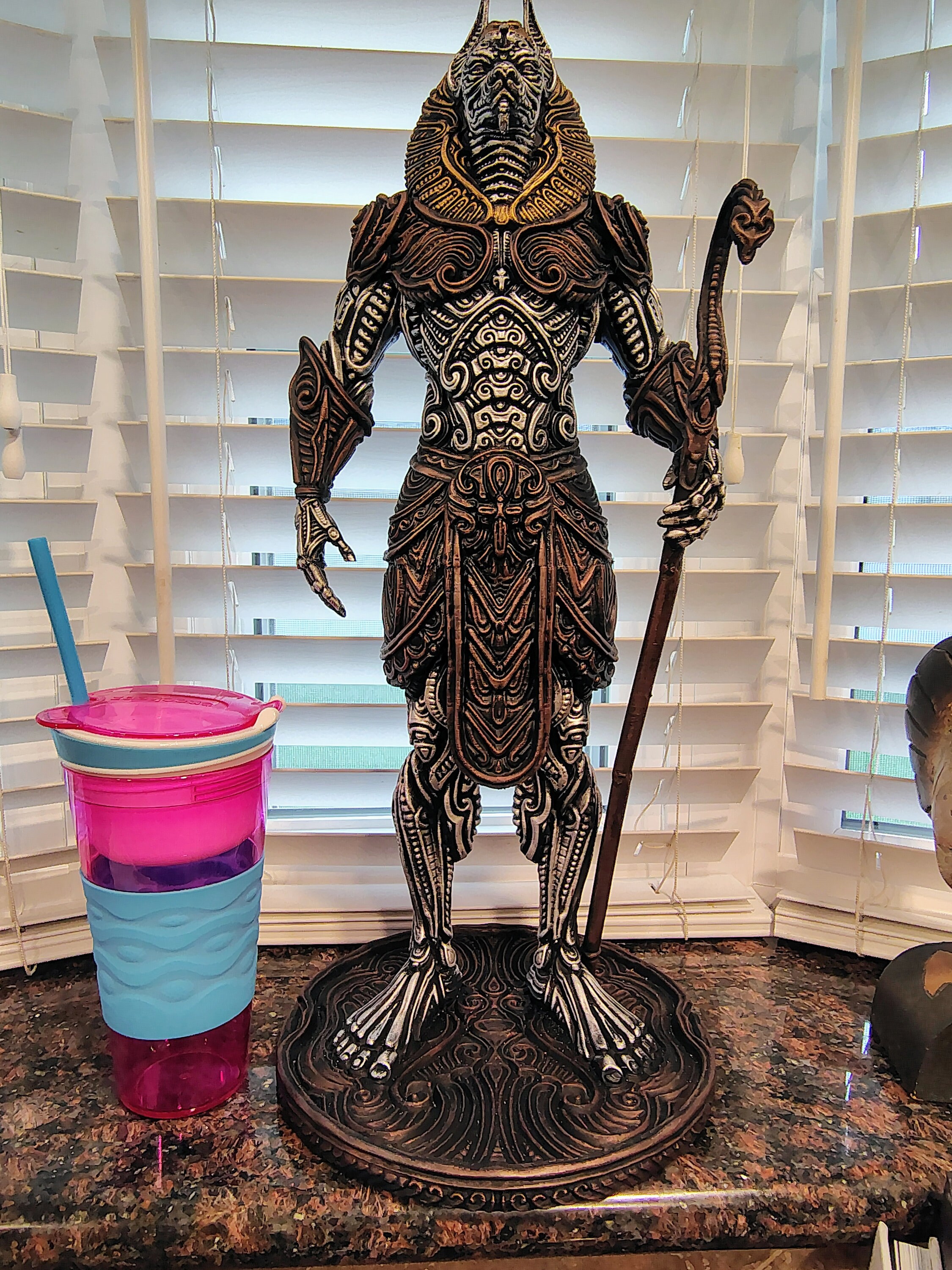 Giant Egyptian God Statue of Anubis - Etsy