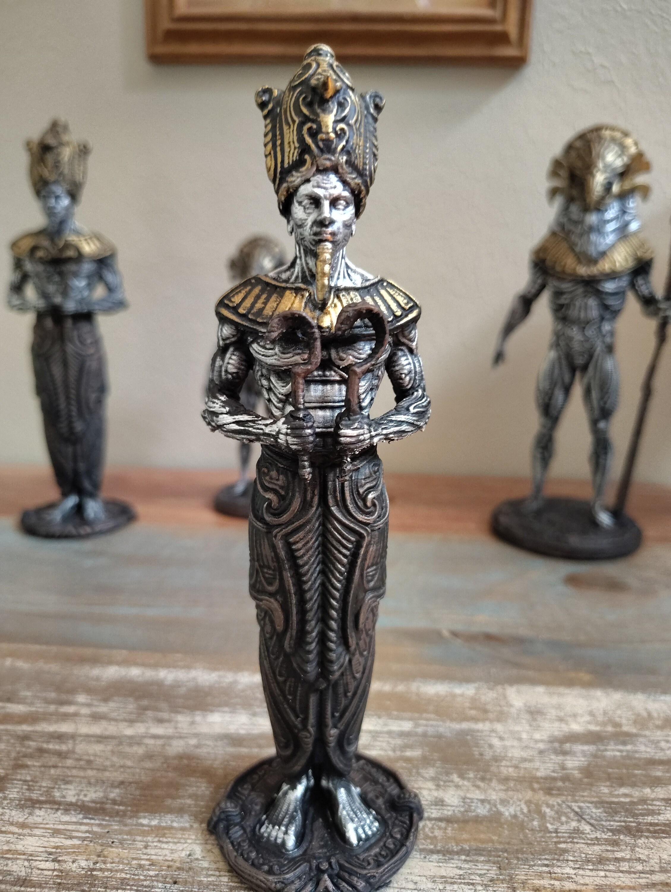 Egyptian God Osiris Statue - Etsy