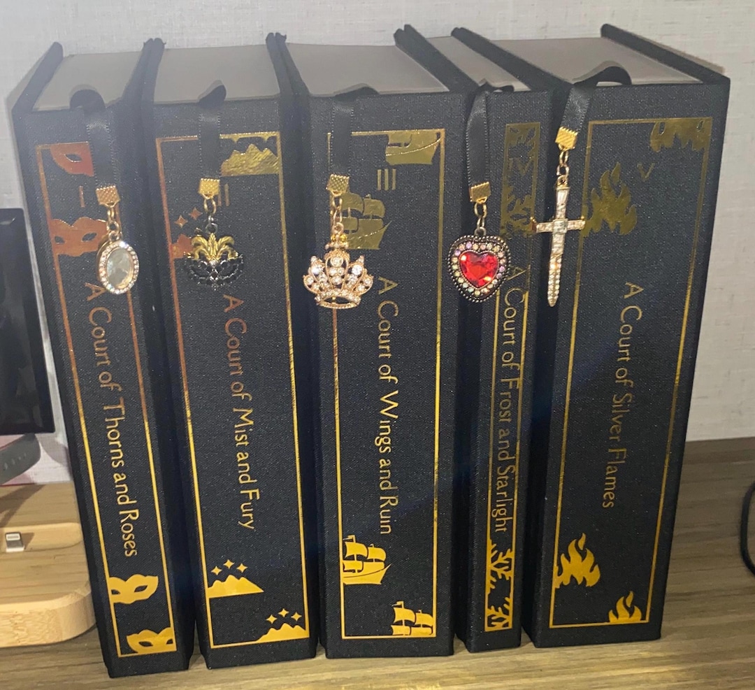 A Court of Thorns and Roses ACOTAR FULL SERIES Handmade Rebound Book ...