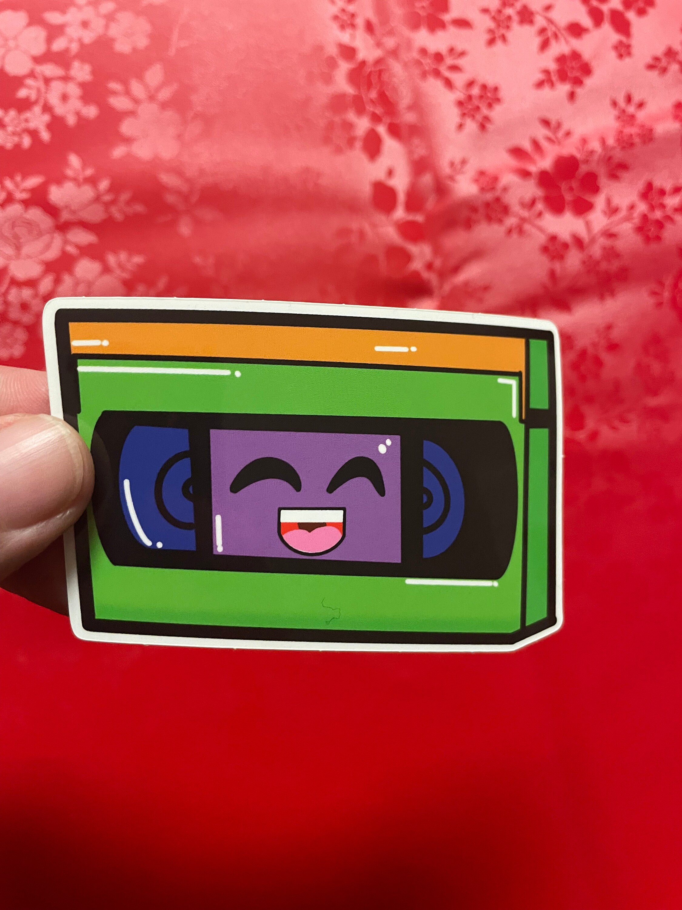 Retro Vhs Sticker Vinyl - Etsy