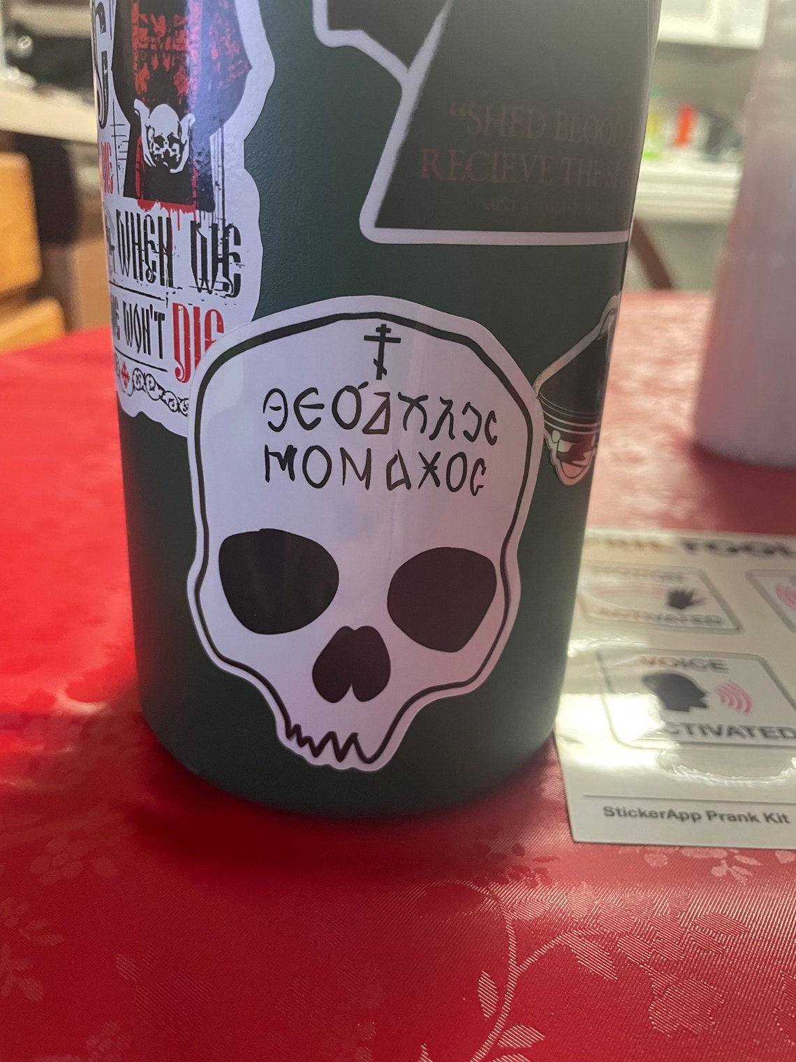 Orthodox Skull Sticker Christian Monastery - Etsy