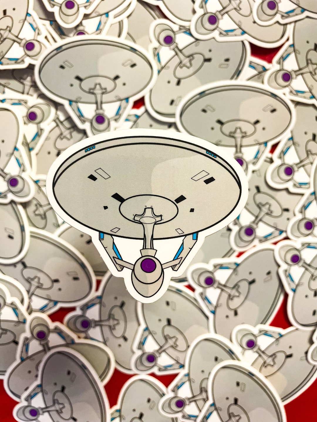 U.S.S Enterprise Sticker - Etsy