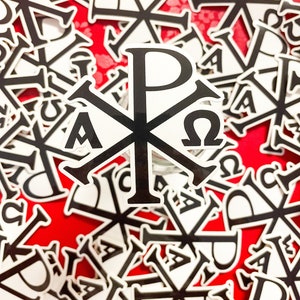 Orthodox Chi-rho Sticker - Etsy