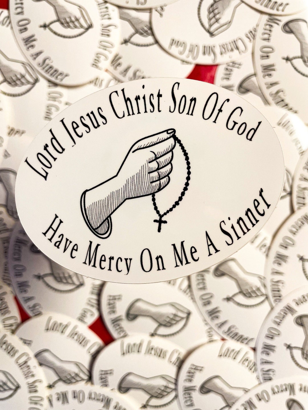Orthodox Jesus Prayer Sticker - Etsy