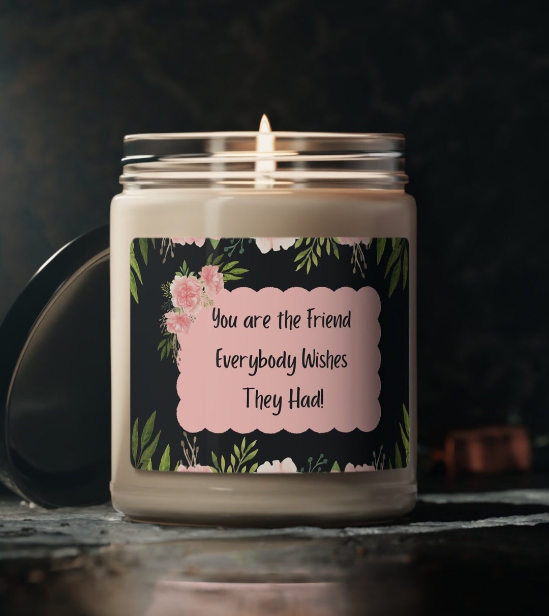 Friendship Candle, Best Friend Gift, Friendship Gift, Friend Gift, Our ...