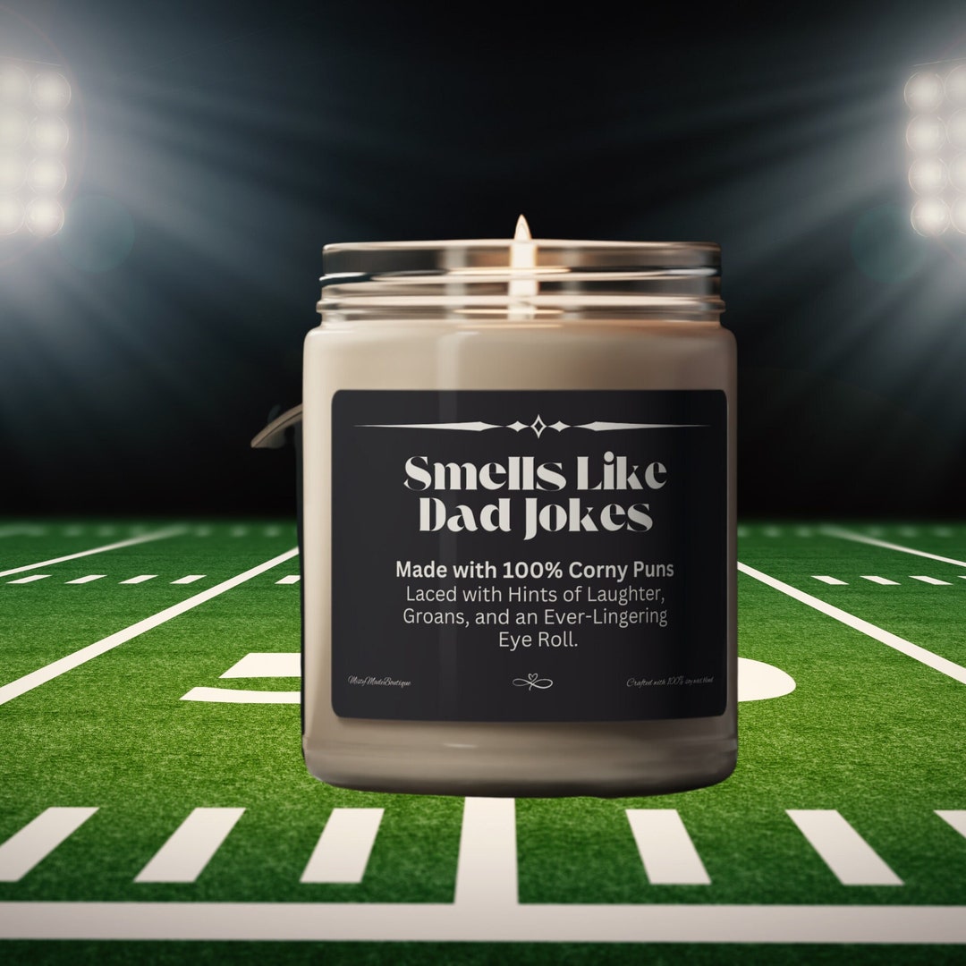 Smells Like Dad Jokes Candle, Father's Day Gift, Step-dad, Grandpa ...