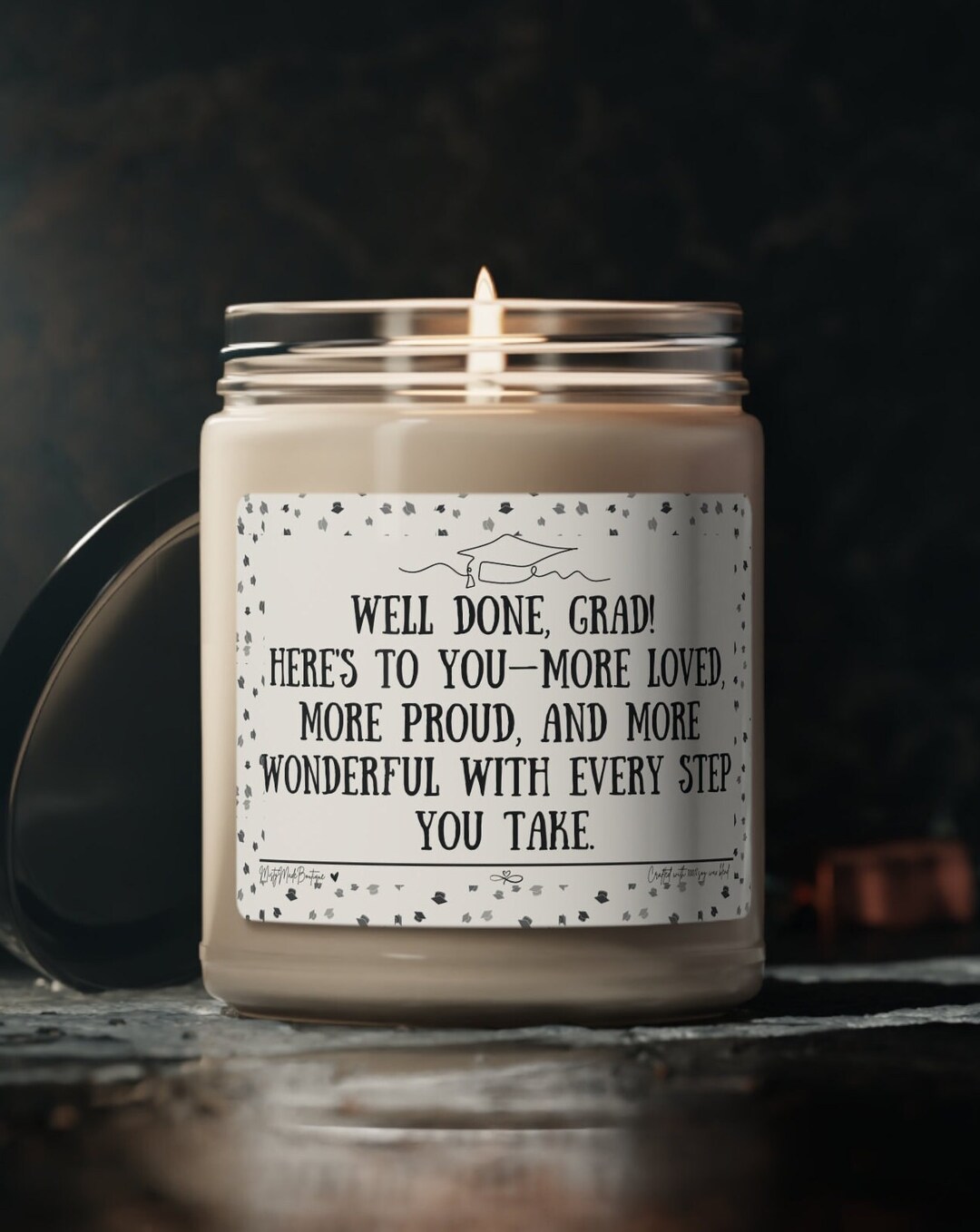 Graduation Candle Gift, Funny Grad Gift for Her, Scented Candles Best ...