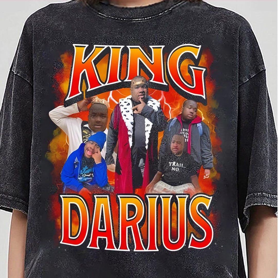 King Darius Graphic T-shirt, Bootleg Tee, Men's Shirts, Women's Shirts ...