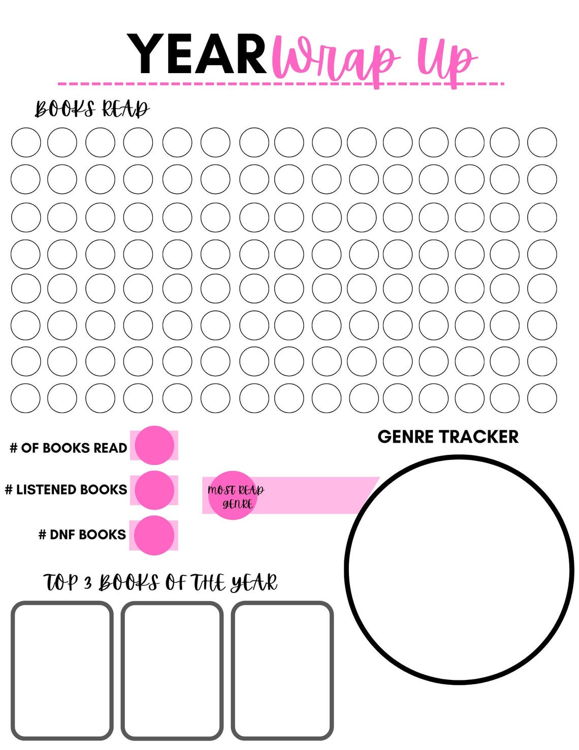 Pink Book Journal Template Pack - Etsy