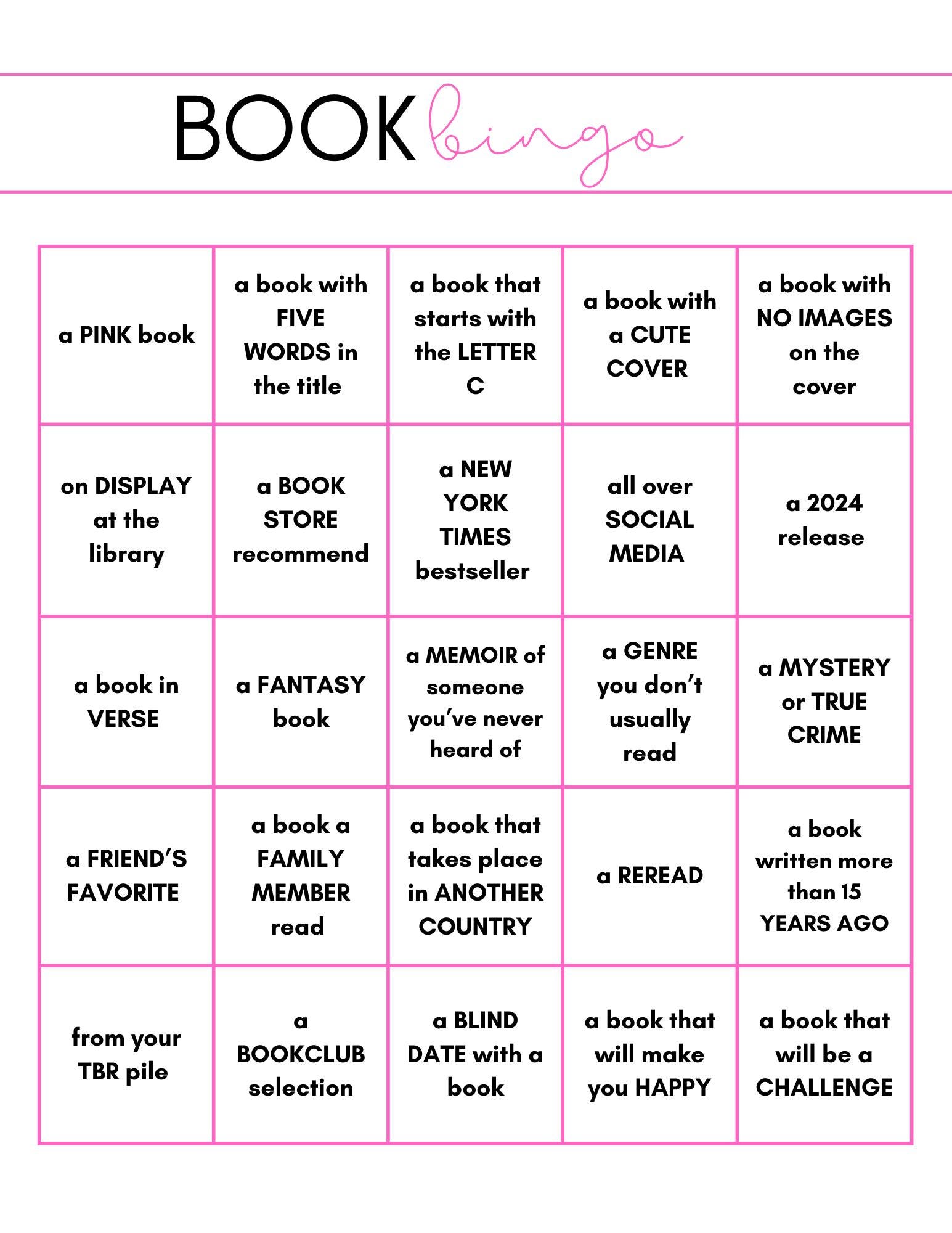 Pink Book Journal Template Pack - Etsy