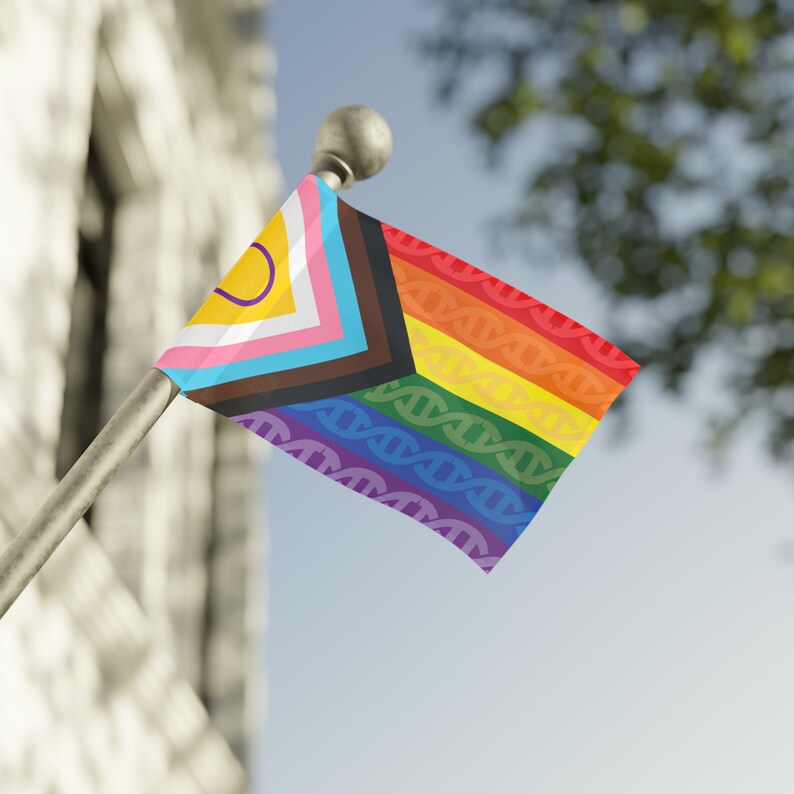 LGBTQ Intersex-inclusive Pride Flag - Etsy