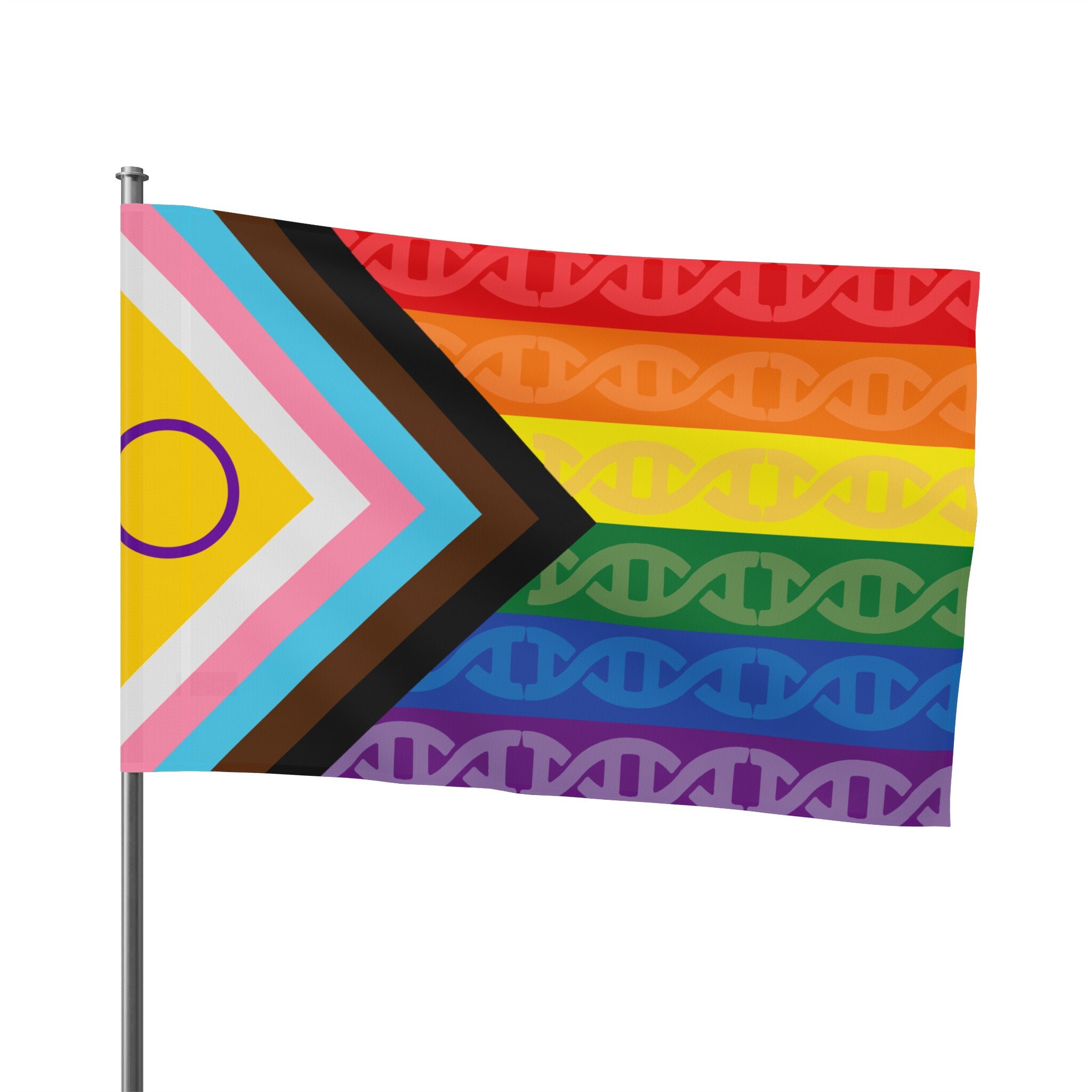 LGBTQ Intersex-inclusive Pride Flag - Etsy