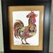 Rooster by Sue Coccia Art Color Book Print Arrives Framed and Ready to ...