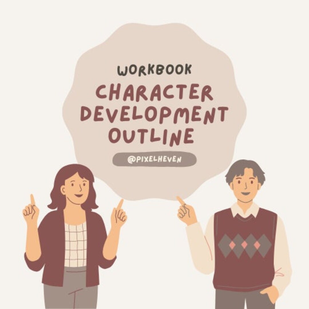 Character Development Workbook for Writers | Character Creation Guide ...