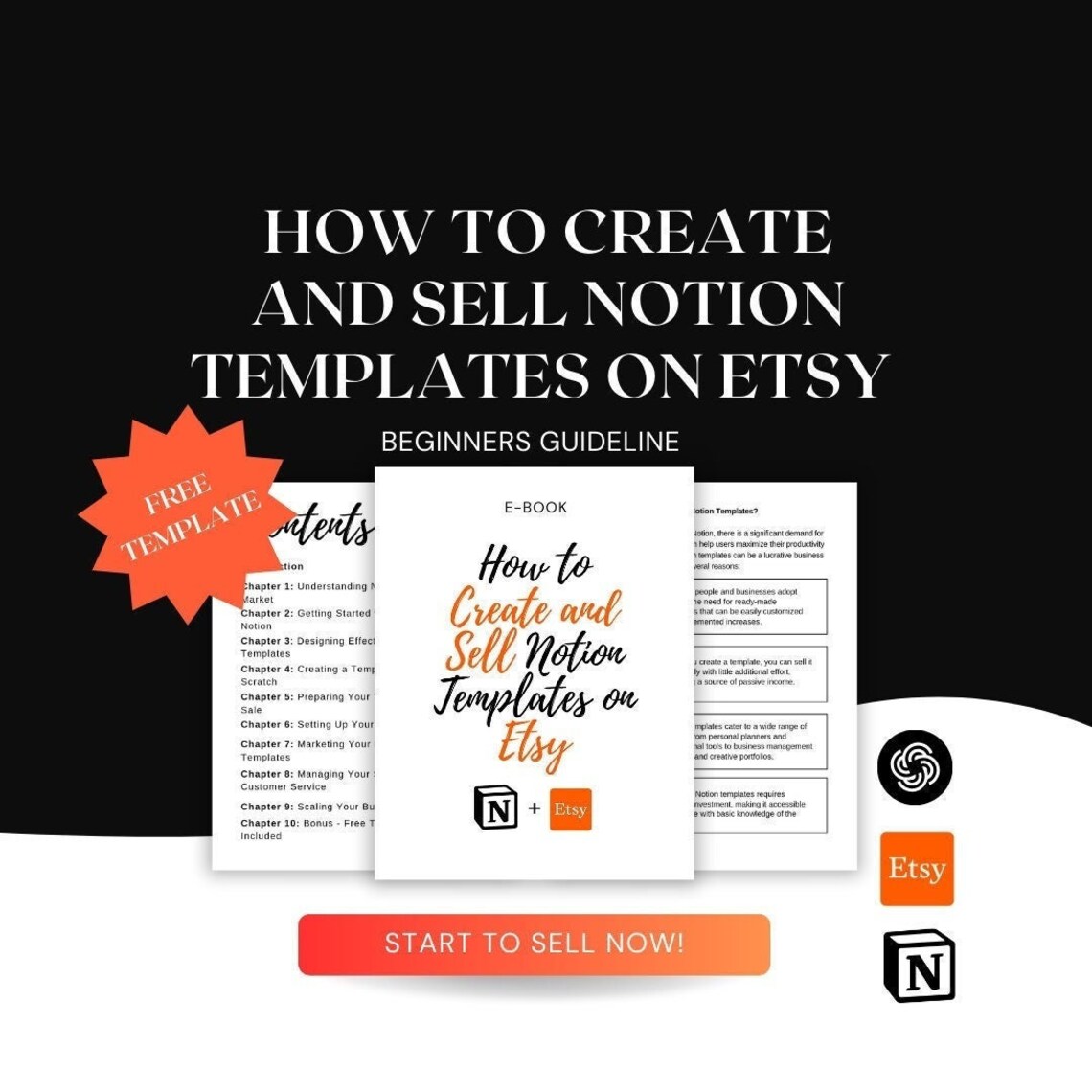 How to Create and Sell Notion Templates on Etsy: Ultimate Guide | Ebook ...