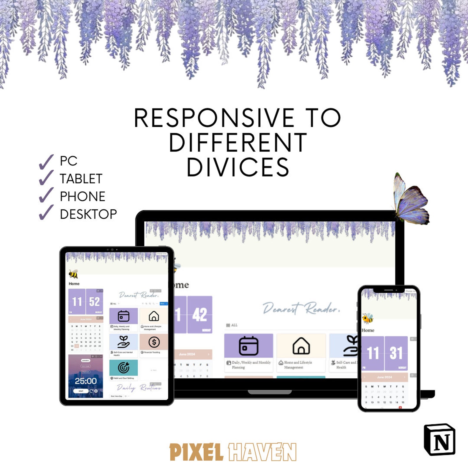 Bridgerton-themed Notion Planner | Elegant Regency Era Digital ...