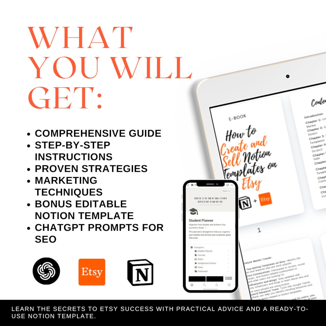 How to Create and Sell Notion Templates on Etsy: Ultimate Guide | Ebook ...