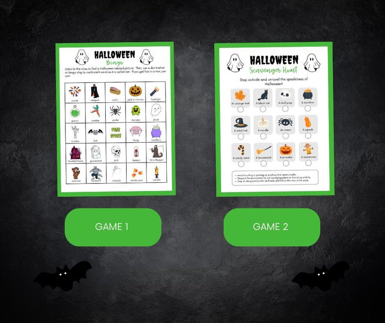 Halloween Printable 10 Game Bundle | Halloween Party Games | Halloween ...