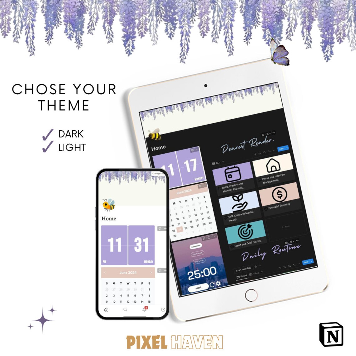 Bridgerton-themed Notion Planner | Elegant Regency Era Digital ...