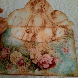 Set of 10 Handmade Shabby Chic Victorian Old World Envelopes. I Line ...