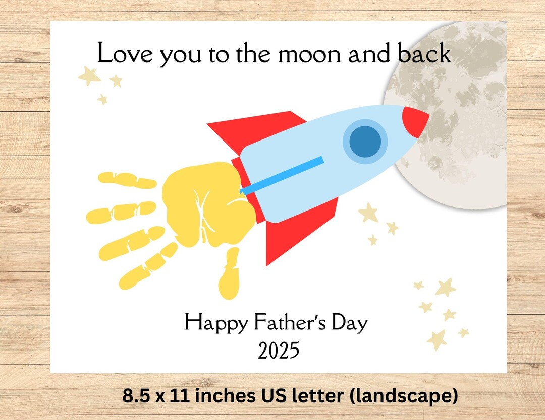 Fathers Day Handprint Art 2025, Fathers Day Activity, Fathers Day Craft ...