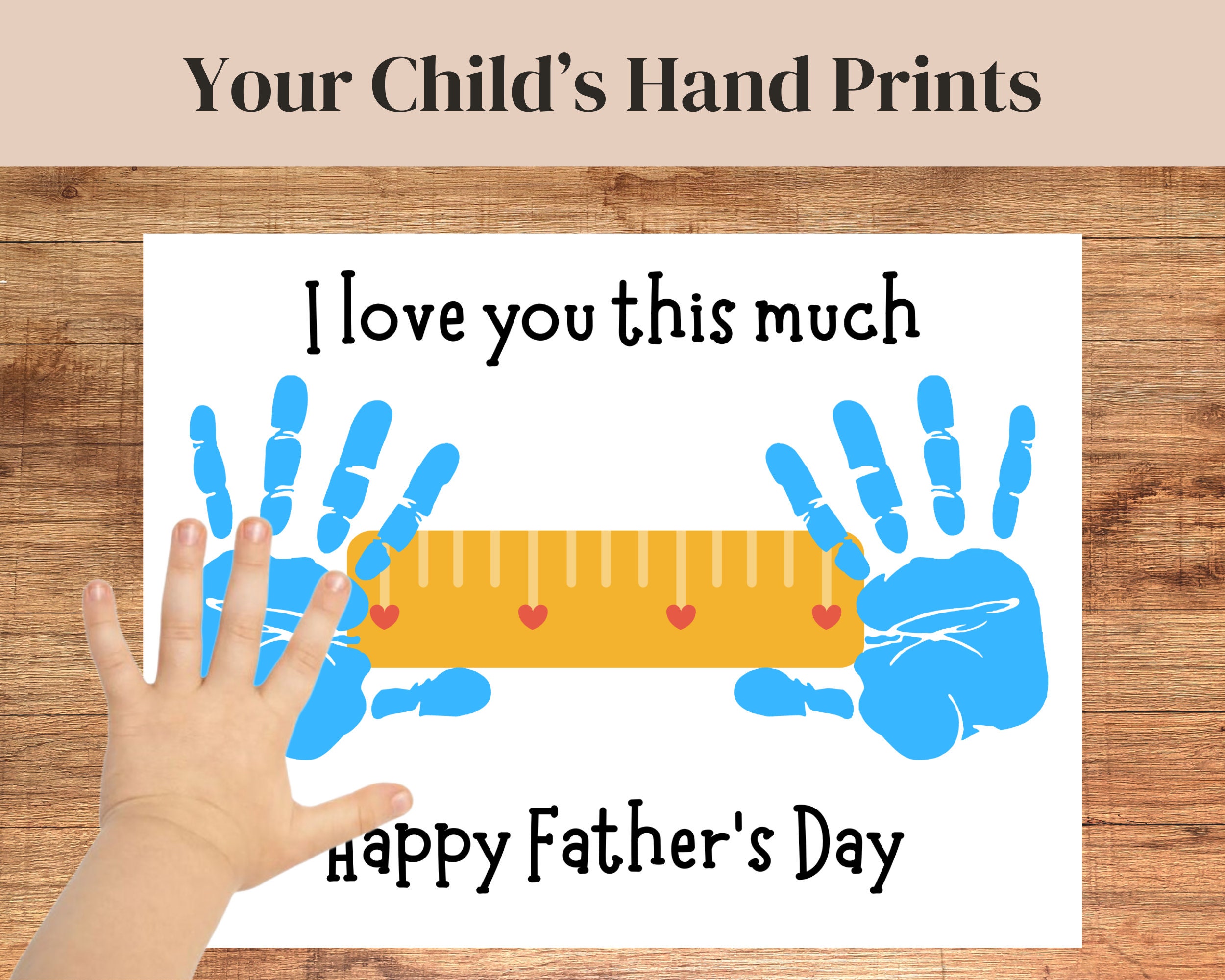 Fathers Day Handprint Art, Fathers Day Activity, Fathers Day Craft ...