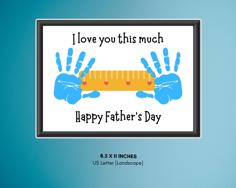 Fathers Day Handprint Art, Fathers Day Activity, Fathers Day Craft ...
