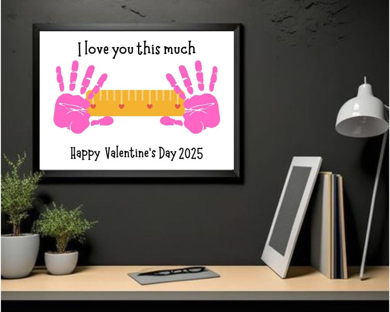 Valentine's Day Handprint Art, Classroom Activity, Family Craft, Parent ...