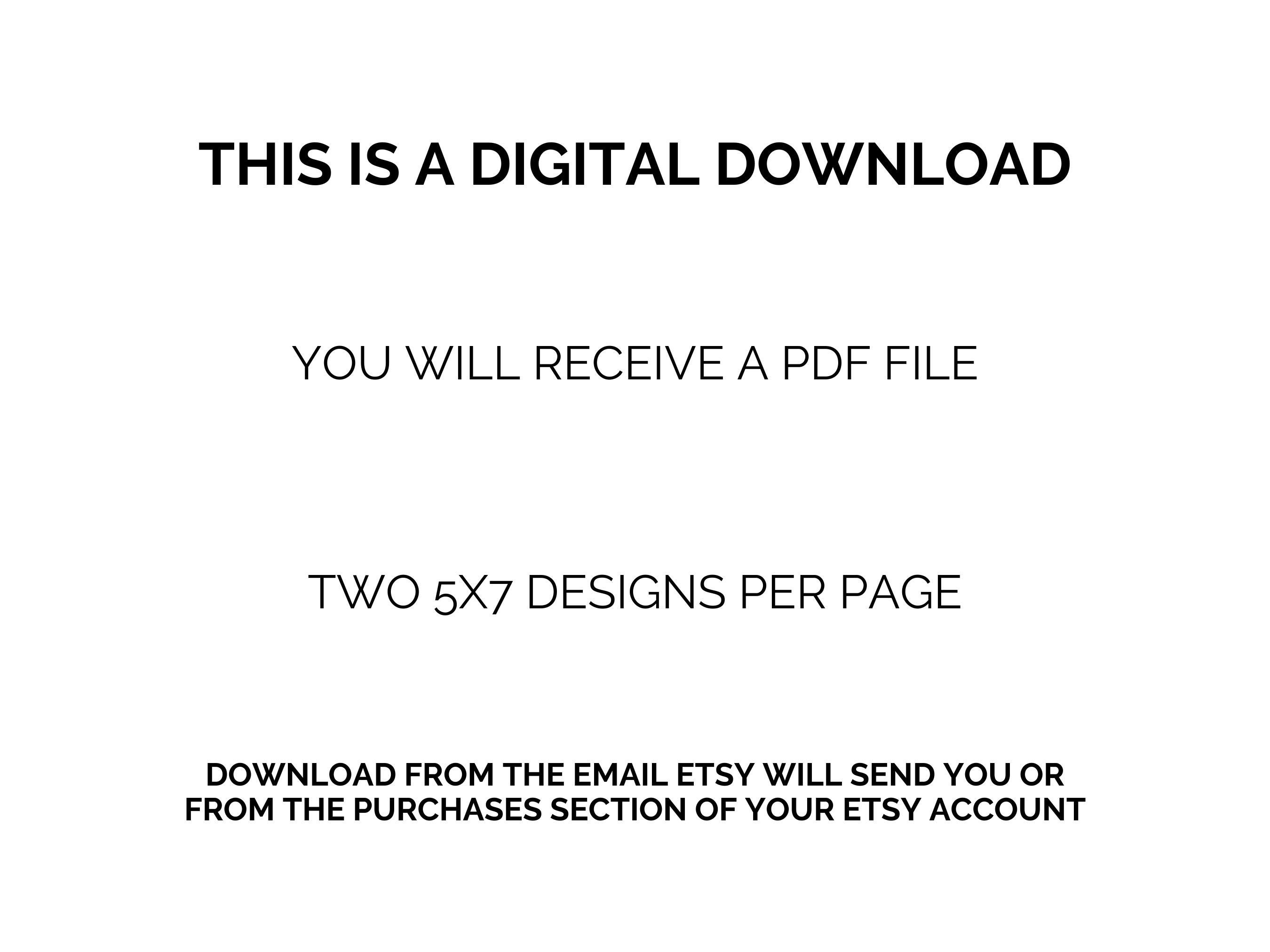 Hoppy Easter Gift Card Holder: Printable Bunny Design (digital Download ...
